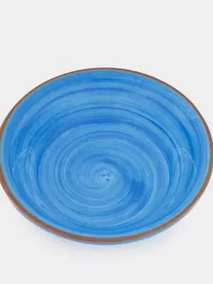 MARIO LUCA GIUSTI Saint Tropez Soup Plate - Blue