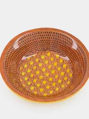 MARIO LUCA GIUSTI Soup Plate - Yellow