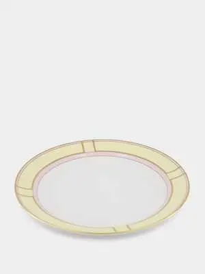GINORI 1735 Giallo Diva Flat Plate - Yellow