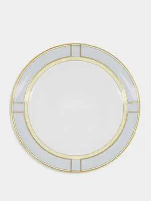GINORI 1735 Celeste Diva Flat Plate - Blue