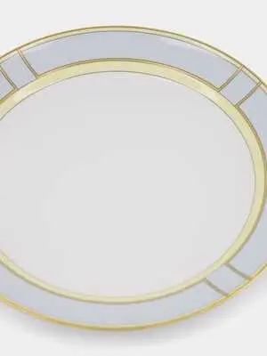 GINORI 1735 Celeste Diva Flat Plate - Blue