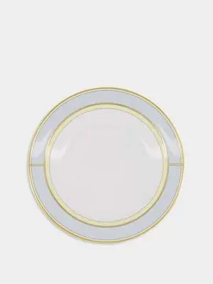 GINORI 1735 Celeste Diva Soup Plate Blue