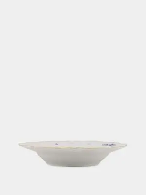 BITOSSI Floral Porcelain Soup Plate - Gold