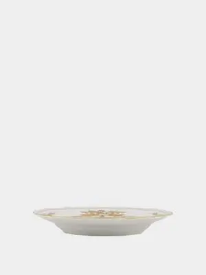 GINORI 1735 Oriente Italiano Aurum Dessert Plate - White
