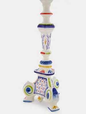 LES-OTTOMANS Turquerie Ceramic Candleholder