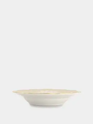 GINORI 1735 Oriente Italiano Meringa Soup Plate - Beige