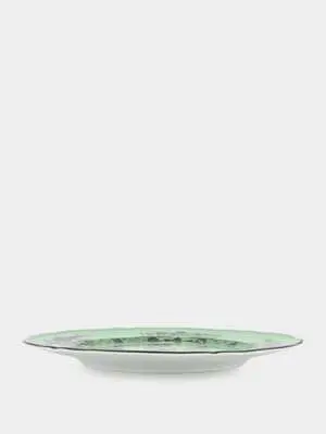GINORI 1735 Oriente Italiano Bario Charger Plate - Green