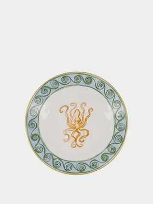GINORI 1735 Il Viaggio Di Nettuno Dessert Plate - Multicolour