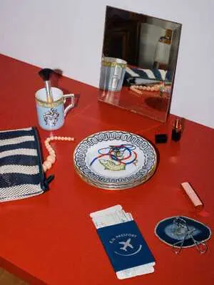 GINORI 1735 Il Viaggio Di Nettuno Dessert Plate - Multicolour