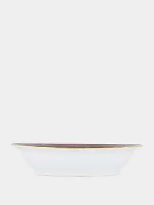 GINORI 1735 Castagna Oriente Italiano Oval Bowl