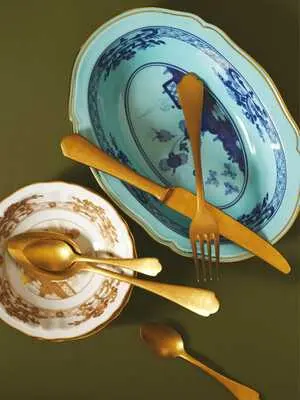 GINORI 1735 Oriente Italiano Oval Bowl - Blue