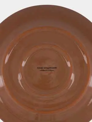 HOUSE OF CAPRICORN Hand-painted Viana Stoneware Dinner Plate