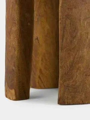 POLSPOTTEN Round Square Legs Stool