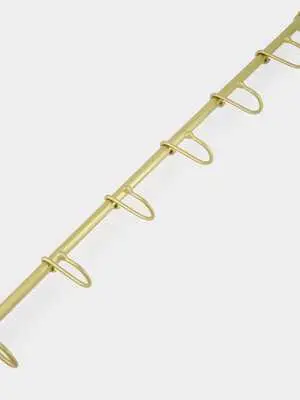 Madam Stoltz Iron Coat Rack With 8 Hooks