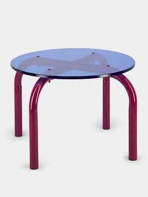 LAURENT BADIER Acrylic Coffee Table