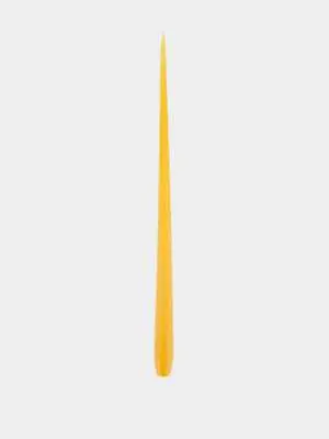 ESTER &AMP; ERIK Taper Candle 42cm Amber - Yellow