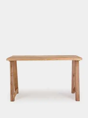 Madam Stoltz Recycled Wooden Dining Table - Brown