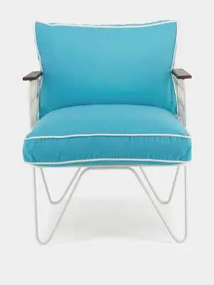 HONORÉ Croisette Light Armchair - Blue
