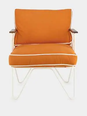 HONORÉ Outdoor Croisette Sunbrella Armchair - Orange