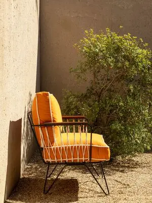 HONORÉ Outdoor Croisette Sunbrella Armchair