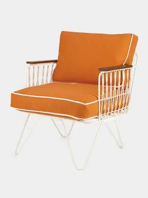 HONORÉ Outdoor Croisette Sunbrella Armchair
