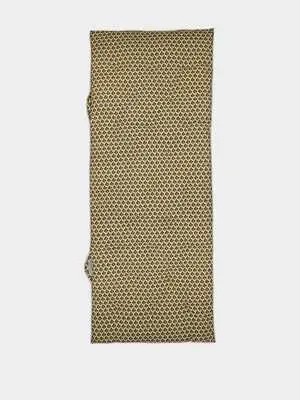 Madam Stoltz Double Sided Printed Cotton Mattress - Yellow
