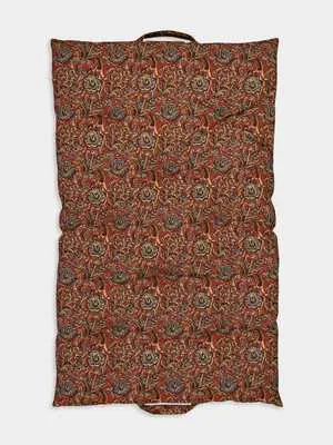 MADAM STOLTZ Printed Cotton Floor Mattress With Handles