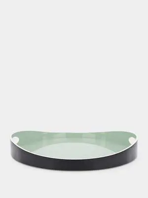 MAISON SARAH LAVOINE Large Lime Tree Shoot Basile Tray - Blue