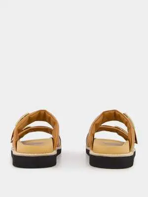 Santoni Leather Sandals - Brown