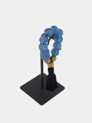 STUDIO JULIA ATLAS Prayer Bead Artwork With Display Stand