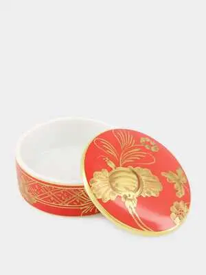 GINORI 1735 Rubrum Scented Stone Box - Red