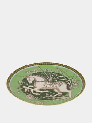 La DoubleJ The Unicorn Light Decorative Plate - Green