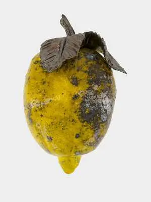 Studio Bongard Extra Large Ceramic Lemon Sculpture - Yellow