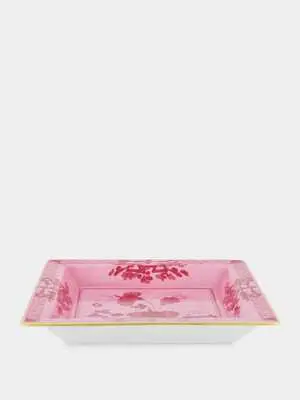 GINORI 1735 Oriente Italiano Porpora Large Square Change Tray