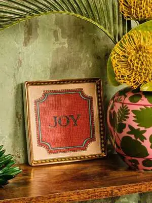 La DoubleJ Mini Porcelain Joy Tray Orange