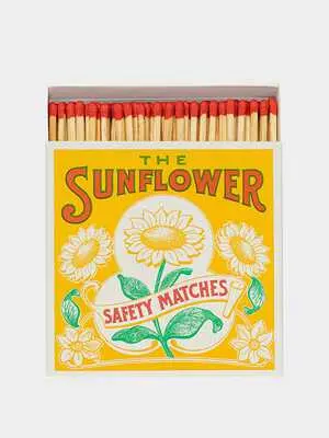 ARCHIVIST Sunflower Luxury Matchbox - Multicolour