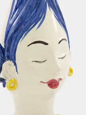 LES-OTTOMANS Sicilian Lady Ceramic Jug