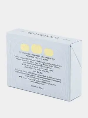GRIMAUD N°201 Playing Cards In Coral