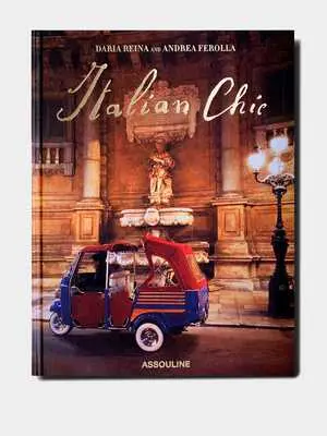 Assouline Italian Chic Hardcover Book - Brown
