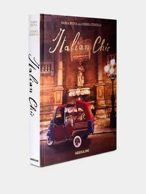 Assouline Italian Chic Hardcover Book - Brown