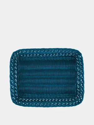 HOUSE OF CAPRICORN Handmade Vitória Wicker Medium Tray