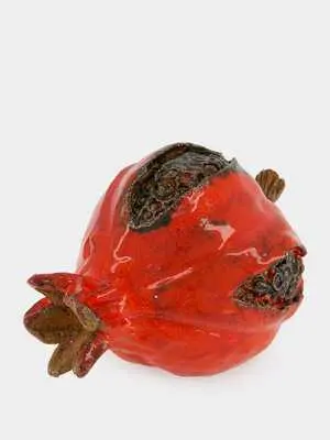 Studio Bongard Ceramic Pomegranate Sculpture