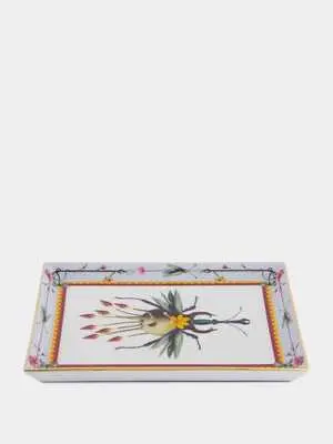 La DoubleJ Leafbug Porcelain Tray