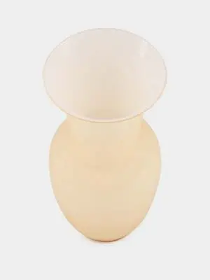 VENINI Pesca Opalino 30 Glass Vase