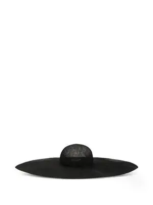 Junya Watanabe Woven Sun Hat - Black