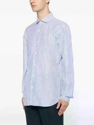 BARBA NAPOLI Striped Shirt