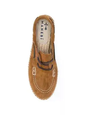 Manebí Almond Espadrilles - Brown