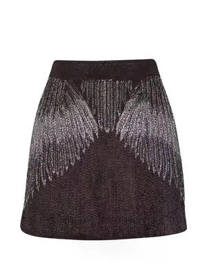 TWP Printed Knit Skirt