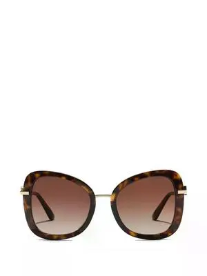 Dolce & Gabbana Oversized Sunglasses - Brown