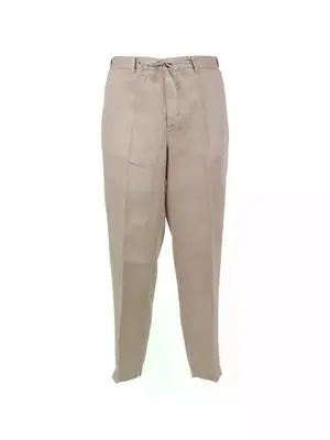 BRIGLIA 1949 Drawstring Trousers - Neutrals